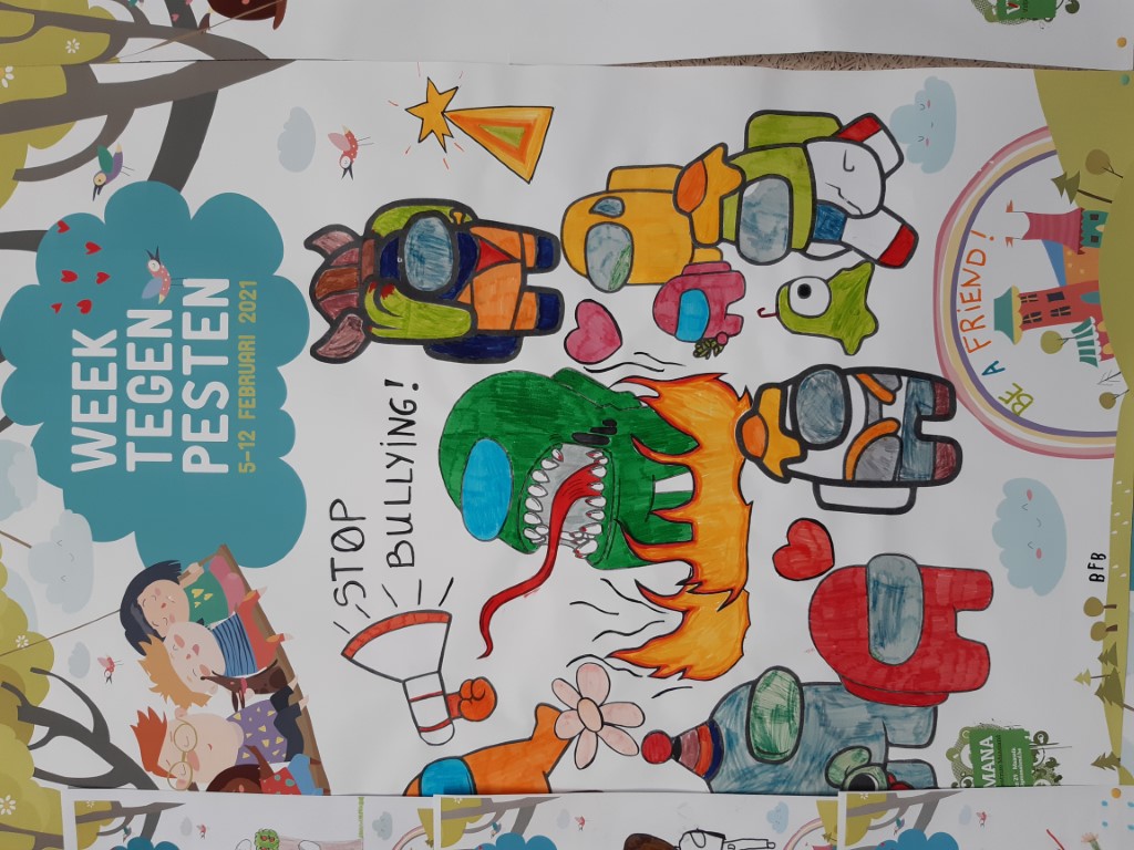 Posters tegen pesten | NC Zedenleer